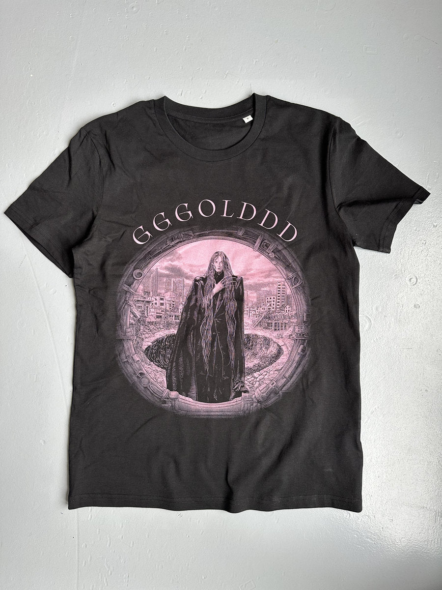 "PTSD" black T-shirt – GGGOLDDD